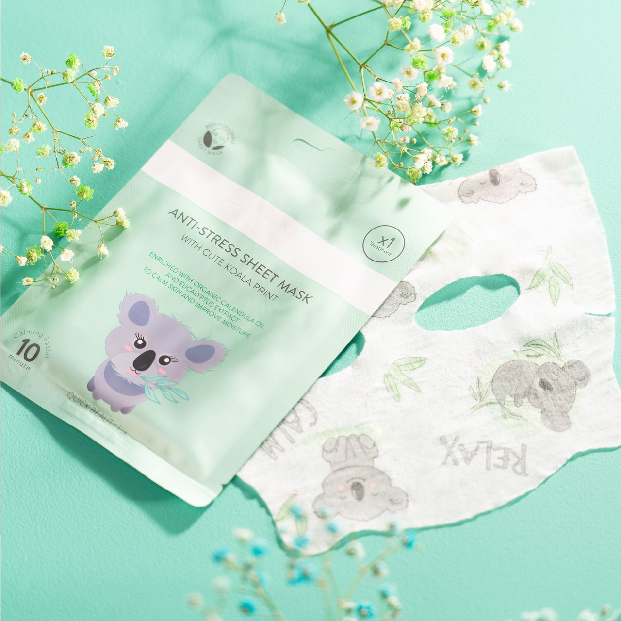 Skin Camilla Pihl Koala Anti-Stress Sheet Mask